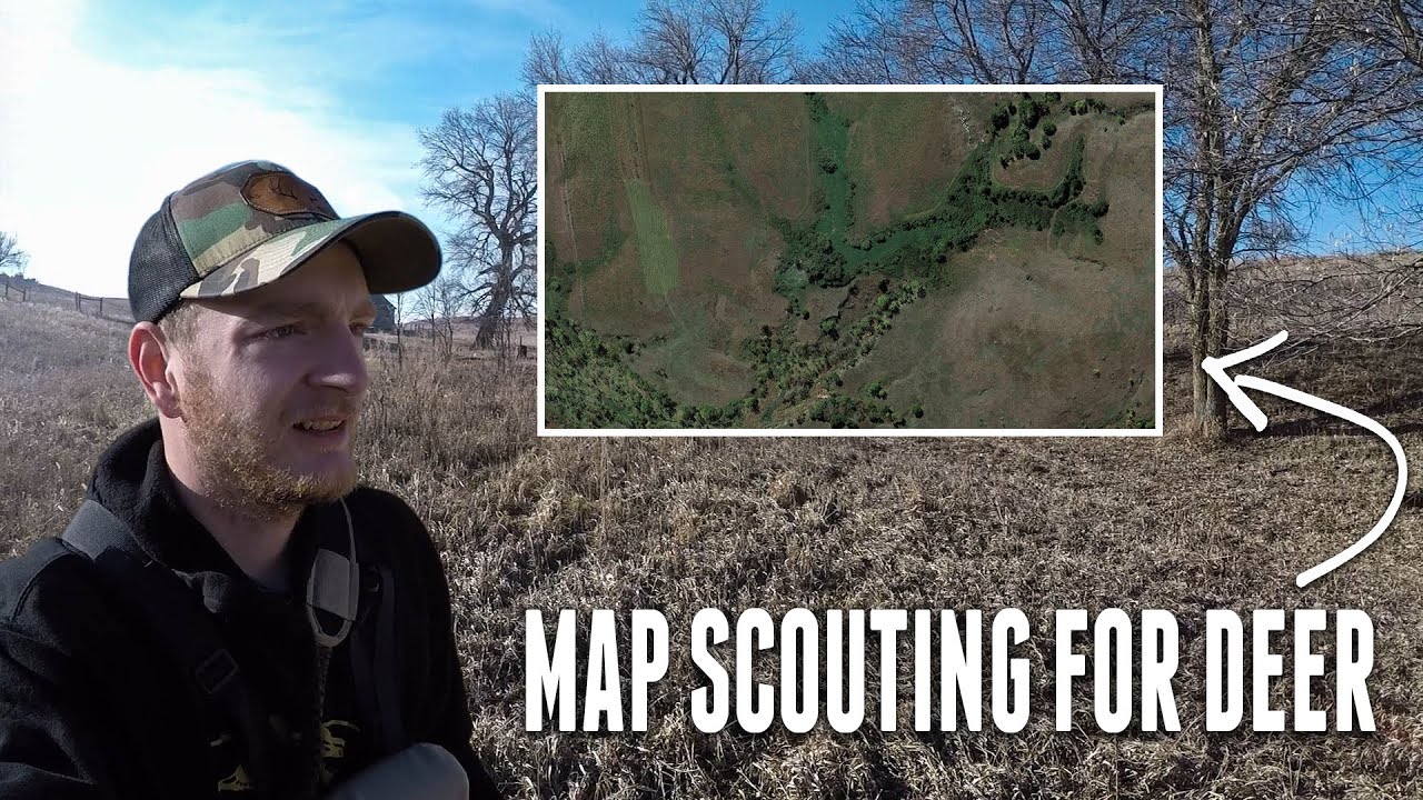 How To Hunt BUCK BEDDING | Map Scouting For Deer - YouTube