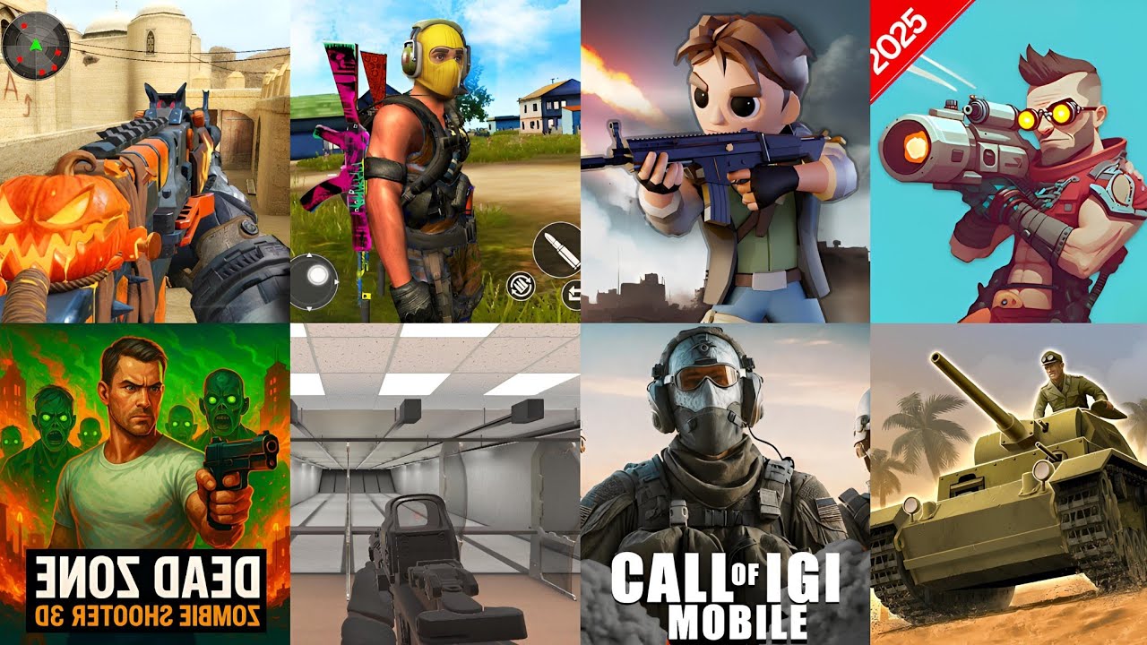 Top 50 Best Offline FPS & TPS Shooting Games for Android 2025 - YouTube