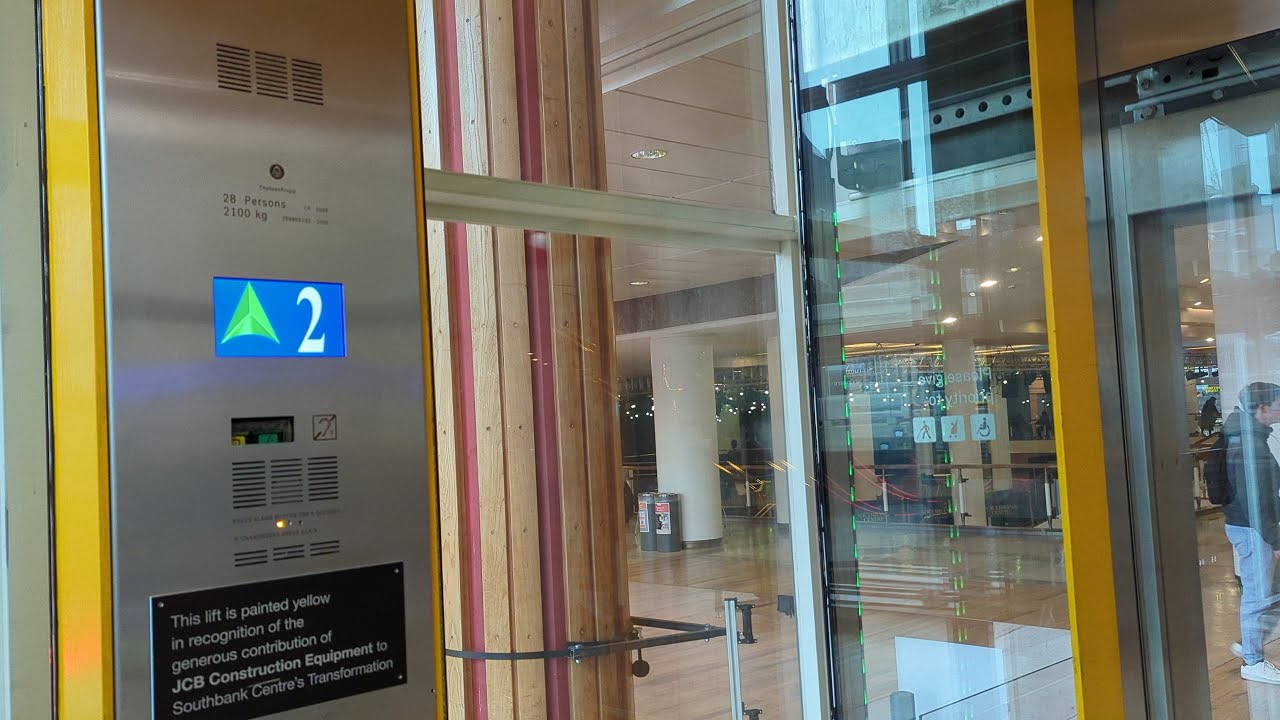 Glass ThyssenKrupp Singing Lift! - YouTube