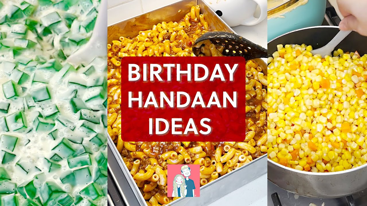 Birthday Handaan Ideas: Baked Mac, Chicken Wings, and more! - YouTube