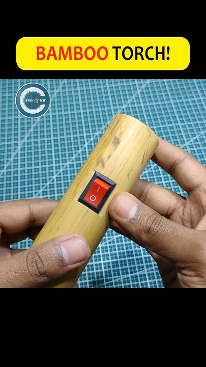 DIY Bamboo Torch Tutorial! #shorts #diy #bamboocraft #torch - YouTube