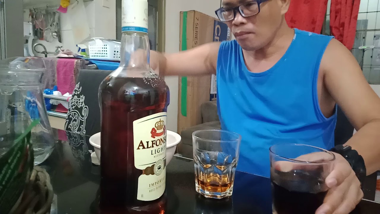 relaxing moment with alfonso light brandy - YouTube