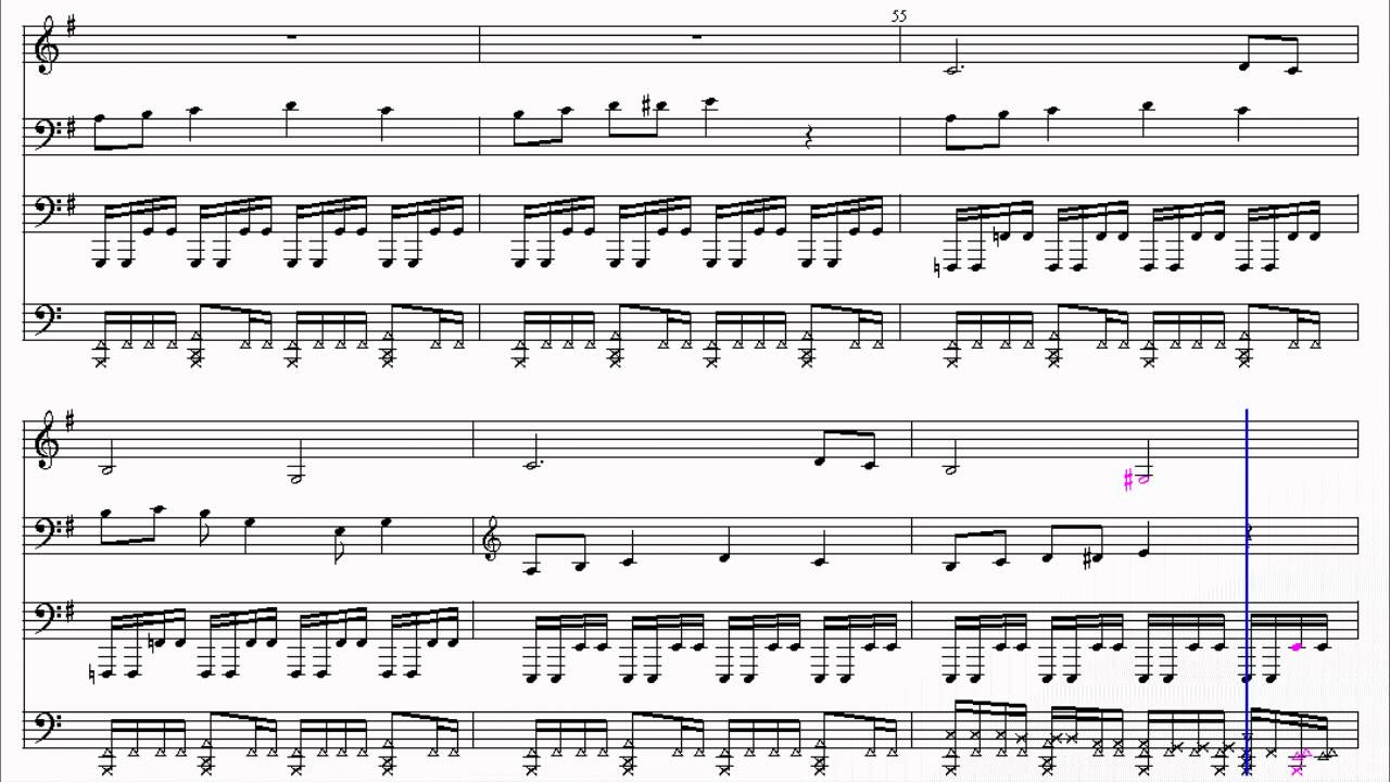 Sonic The Hedgehog 2: Boss Battle Sheet Music - YouTube