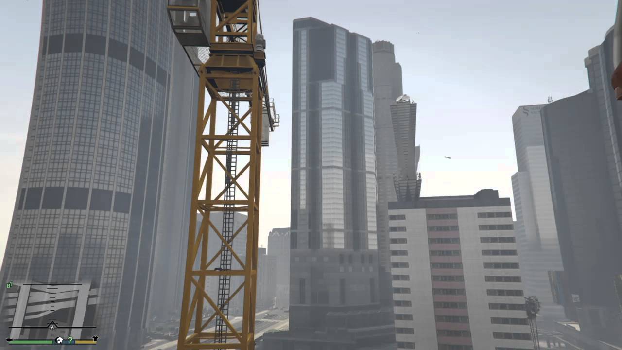 Grand Theft Auto V base jump clip - YouTube
