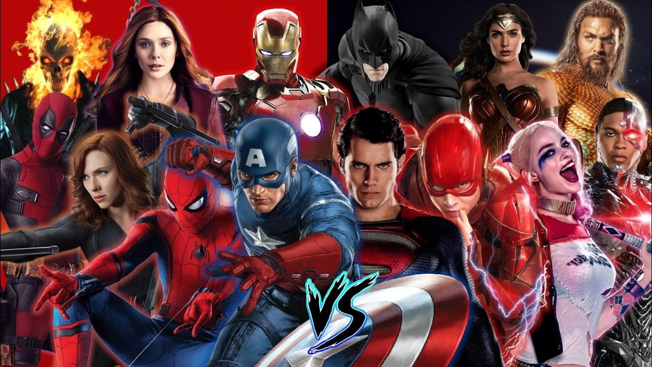 MARVEL vs DC CÓMICS (Macro Rap Remake) ///ESPECIAL 100 SUBS 2/2 /// 🔥 ...