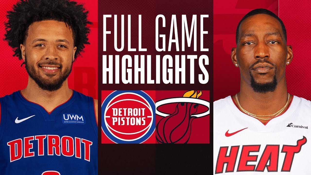 Miami Heat vs Detroit Pistons Full Game Highlights | Oct 25 | NBA ...