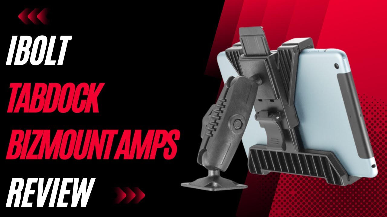 iBOLT TabDock Bizmount AMPs - Heavy Duty Drill Base Mount Review - YouTube