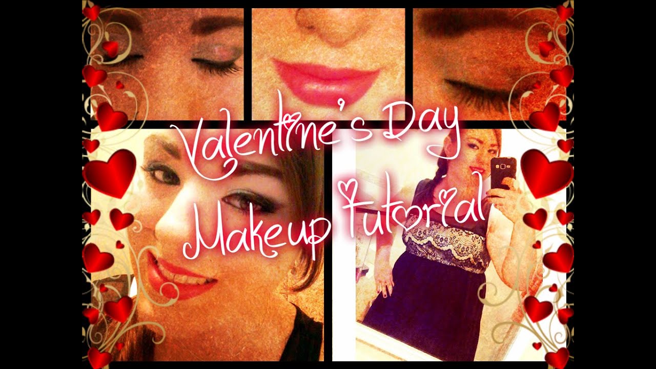 Valentine's Day Makeup Tutorial - YouTube