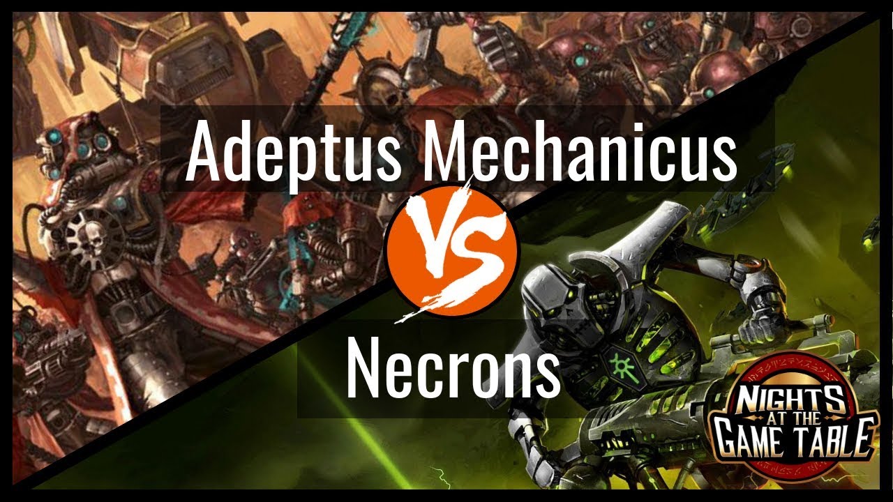 King Slayer: Adeptus Mechanicus vs Necrons - YouTube