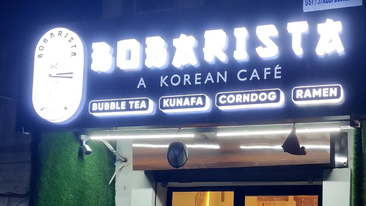 Babarista Cafe in kakinada|A korean Cafe|Bubble Tea|Kunfa|Corndog|Ramen ...