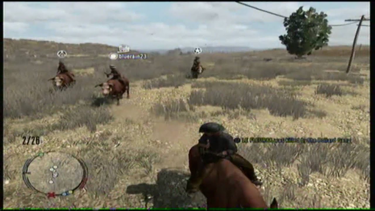 Red Dead Redemption bull army - YouTube