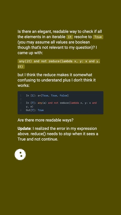 How To Check If Exactly One Value In An Iterable Resolves To True Shorts Youtube