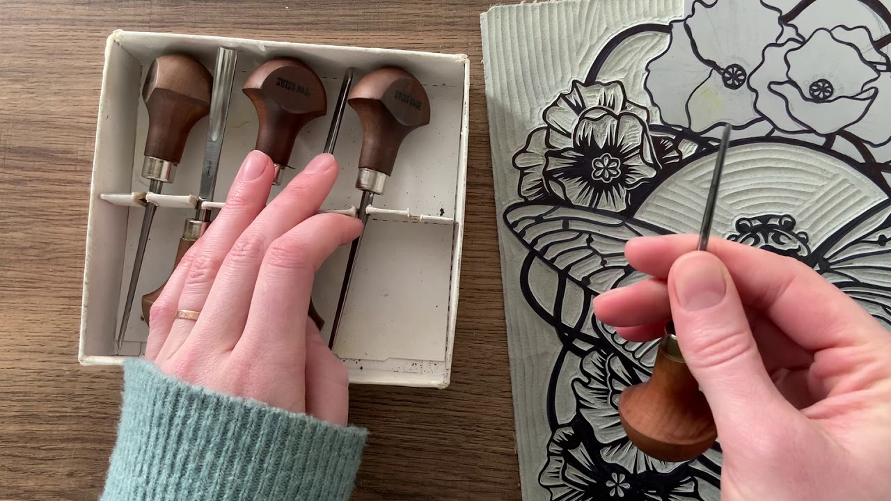 Printmaking techniques episode 2: tools and sharpening - YouTube