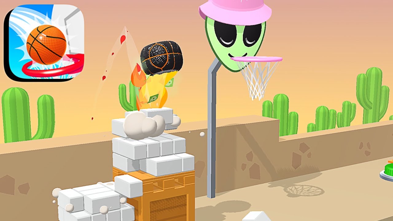 Bounce Dunk - All Levels Gameplay Android,ios (Part 106) - YouTube