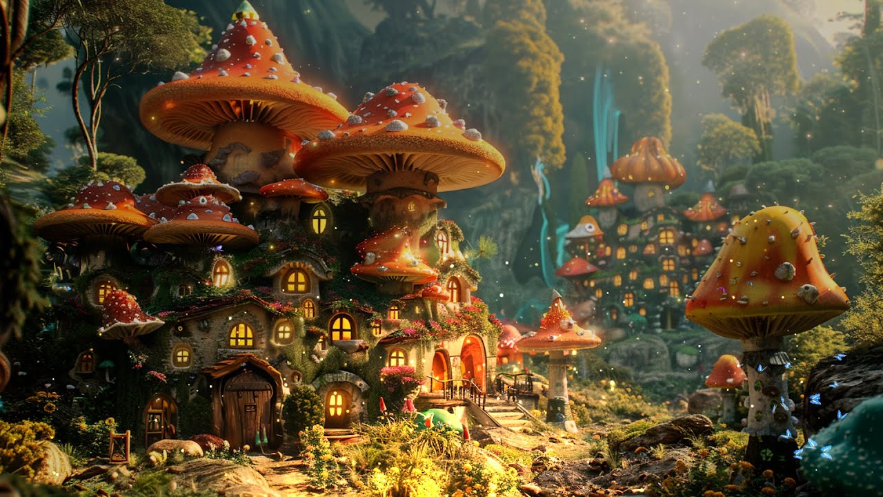 Magical Forest Music & Fairy Tale Space🌲Wash Away Life's Worries ...