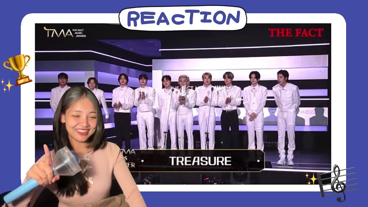 REACTION TREASURE TMA 2023 [ Intro + BONA BONA, Artist of The Year, Red Carpet ] ร้องสดแบบจึ้ง ...