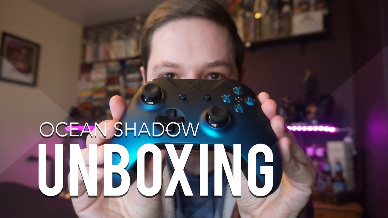 UNBOXING the OCEAN SHADOW Xbox One Controller - YouTube