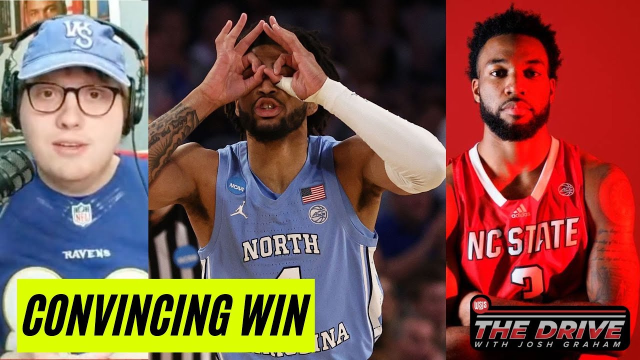 UNC will Win Convincingly at NC State | The Drive with Josh Graham ...