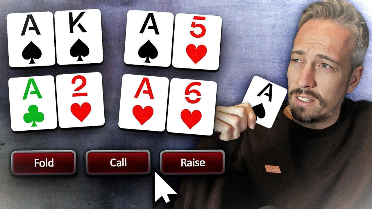 What To Do With ACE-X In Poker Tournaments | Learn with Lex - YouTube
