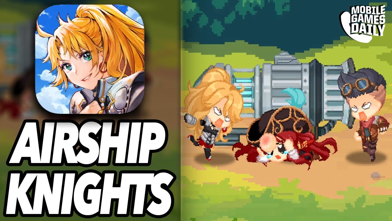 AIRSHIP KNIGHTS Gameplay Walkthrough Part 1 - Endless Sky Sailing! Idle RPG (iOS, Android) - YouTube
