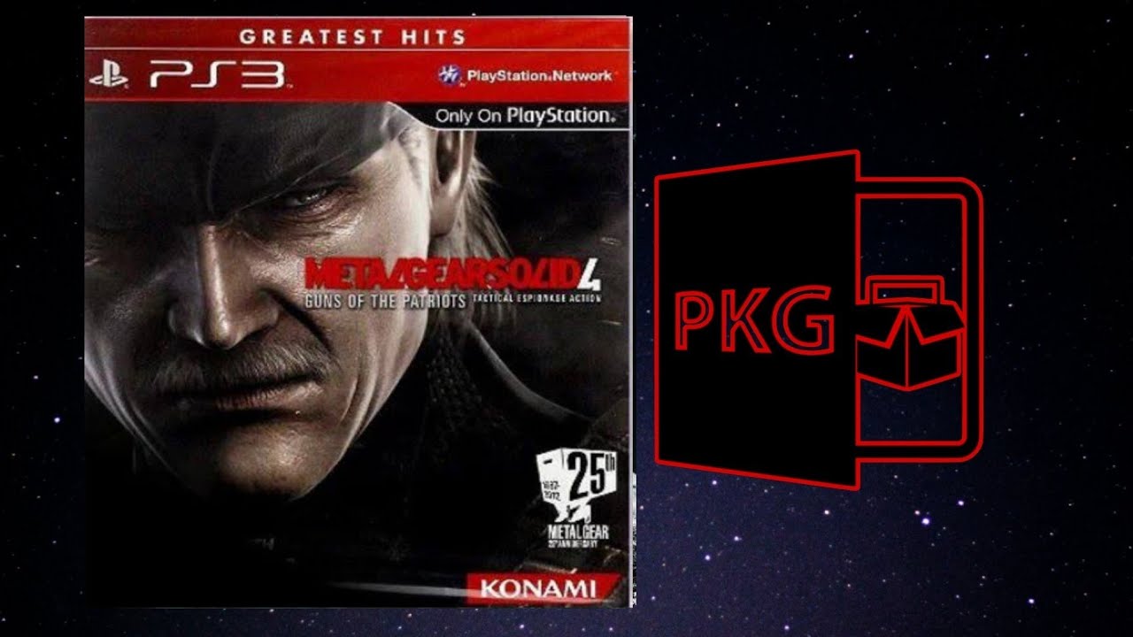 Metal Gear Solid 4 PKG PS3 - YouTube