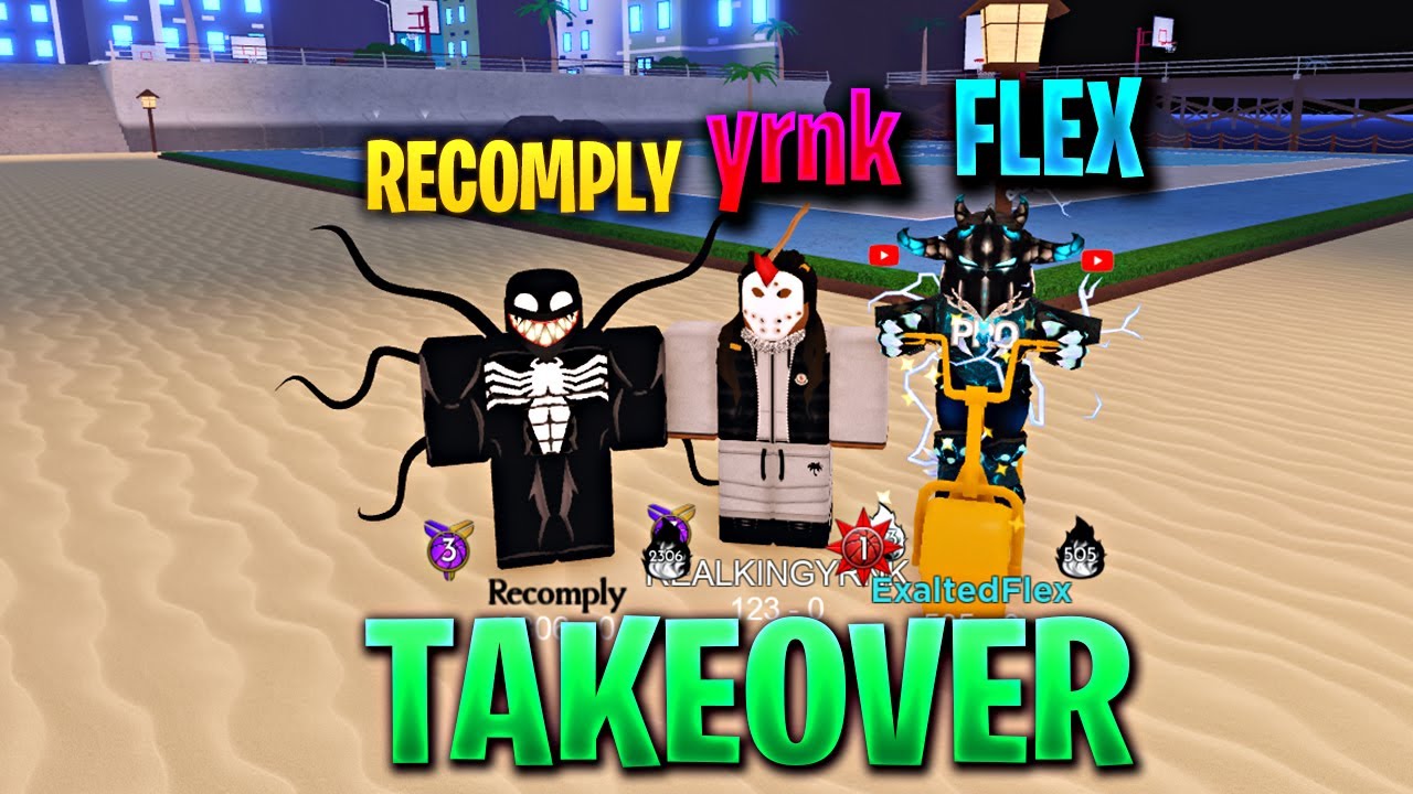 Me, FLEXPLAYZ & RECOMPLY RAN 3V3'S Vs COMP On @ HOOPZ - YouTube