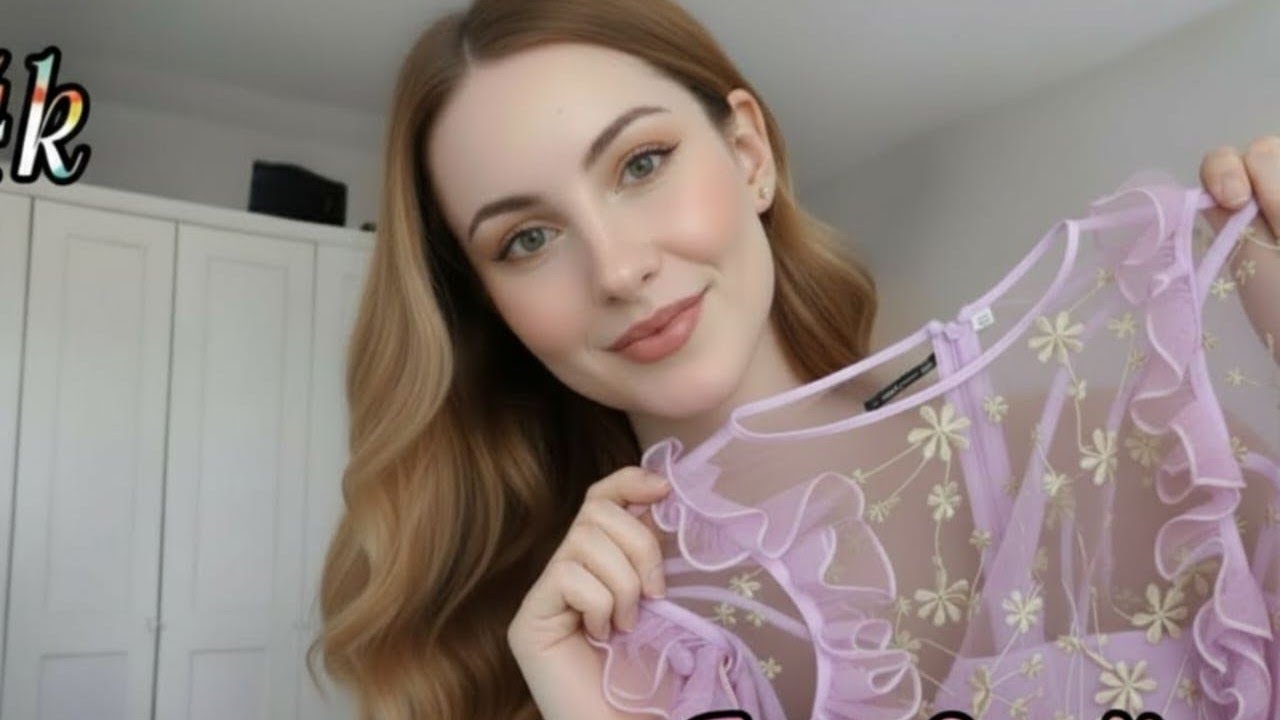Mesh Outfit Haul 2025 (4K) | Transparent Lingerie & Bikini Styles - YouTube