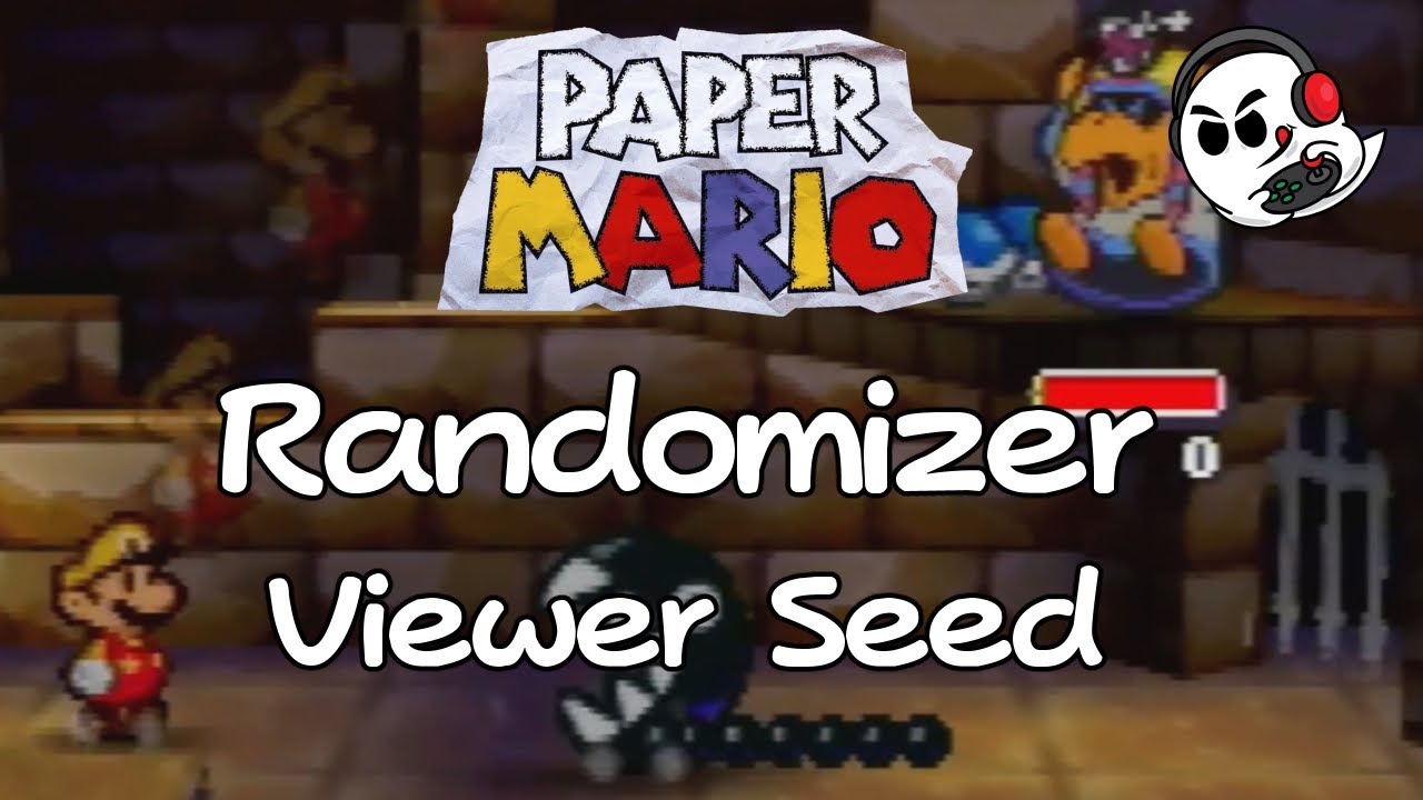 Paper Mario Randomizer: Viewer Submitted Seed? - YouTube