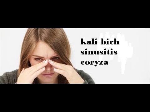 Kali Bich homeopathic remedy .... sinusitis..... - YouTube