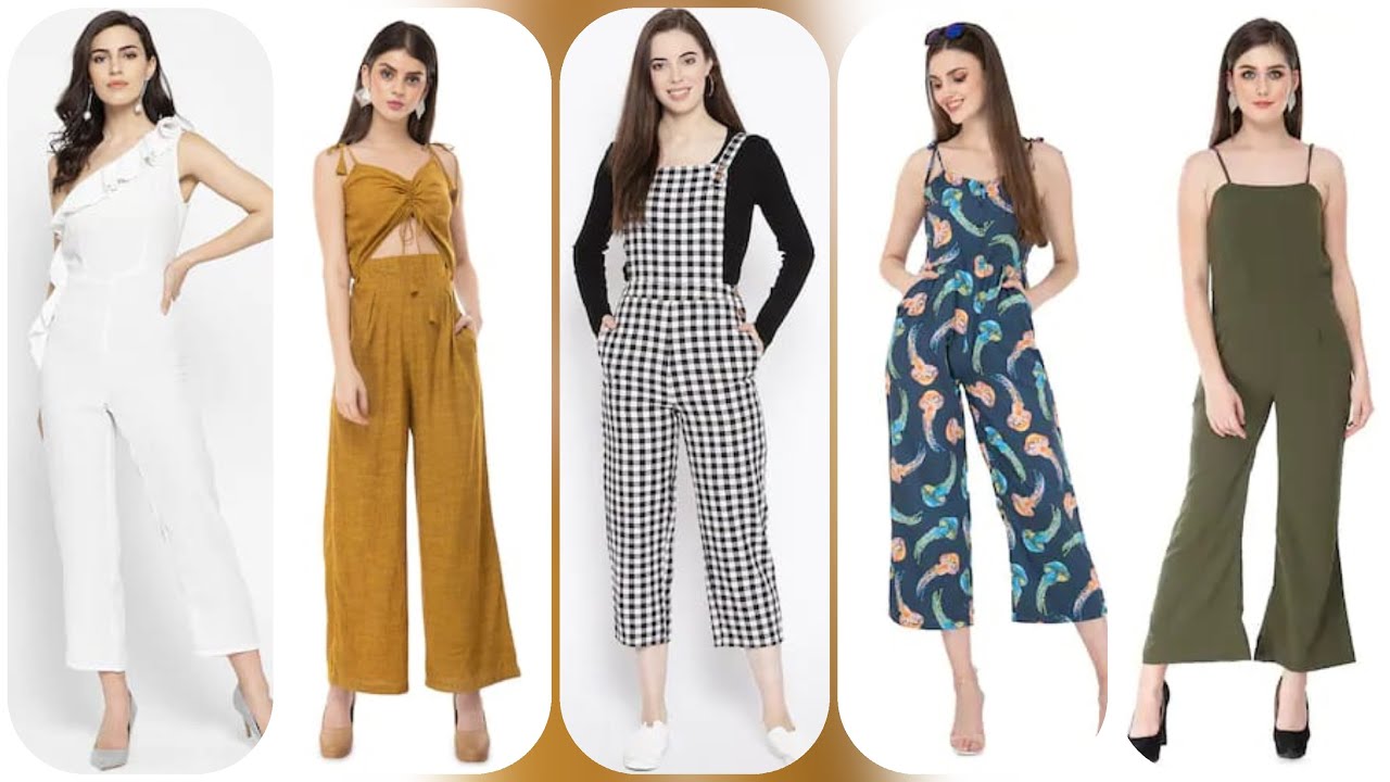 Best Collection Of Jumpsuit For Girls || Amazing Designs Of Jumpsuits ...