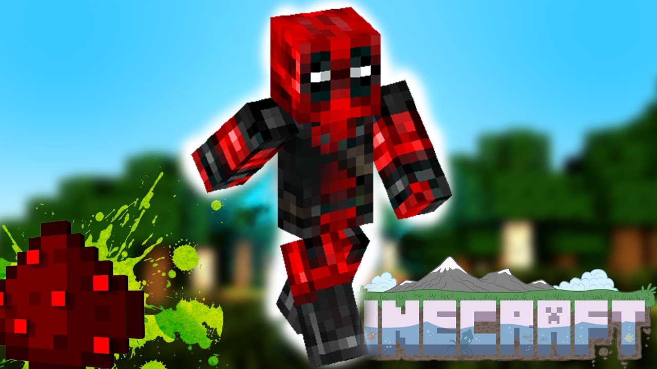CÓMO SER DEADPOOL EN MINECRAFT (NO MODS) 1.9 - YouTube