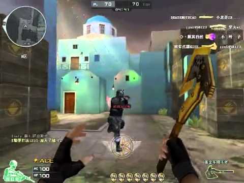 #1 Chinese crossfire pro knife show - YouTube