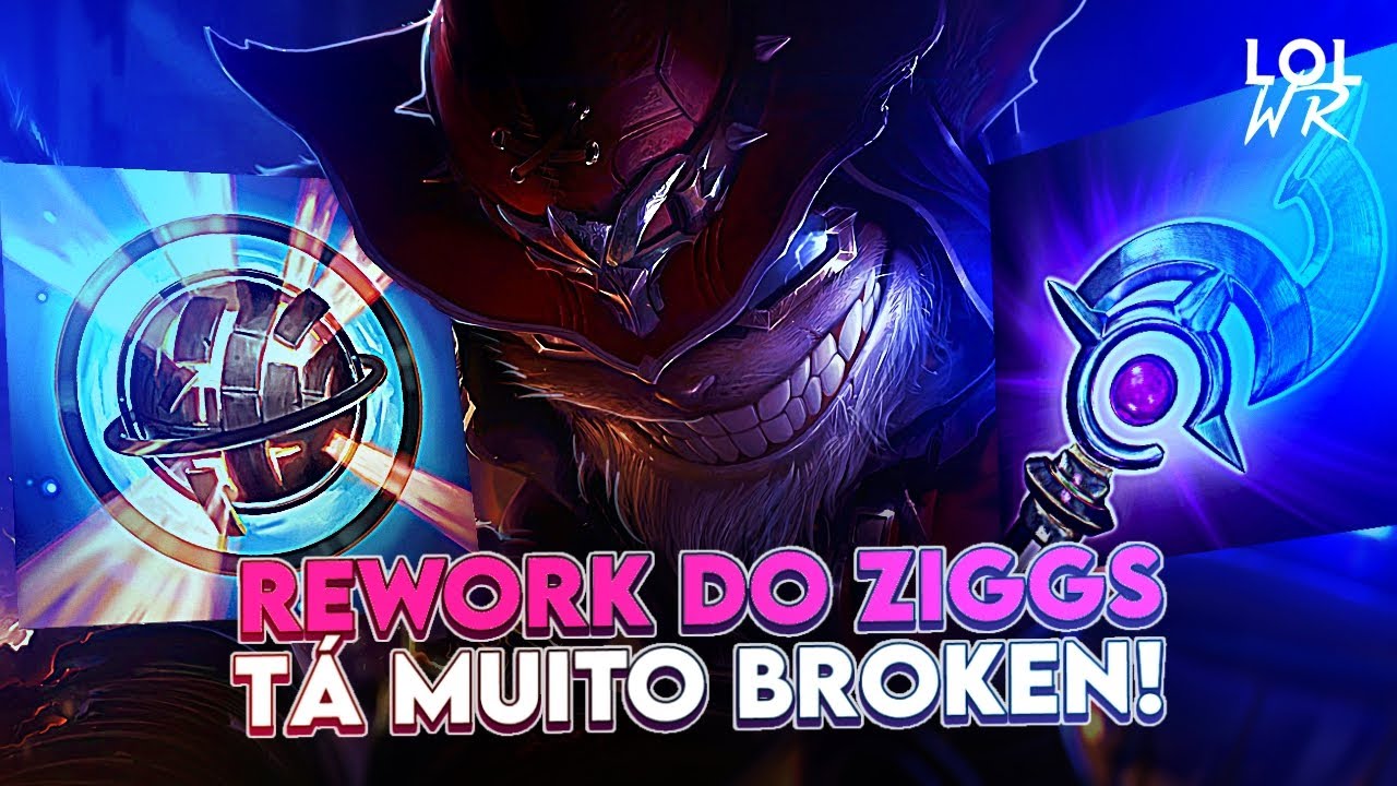 O REWORK DO ZIGGS CHEGOU!!! MICHELLY, PODE ENTRAR!!! | LoL Wild Rift ...