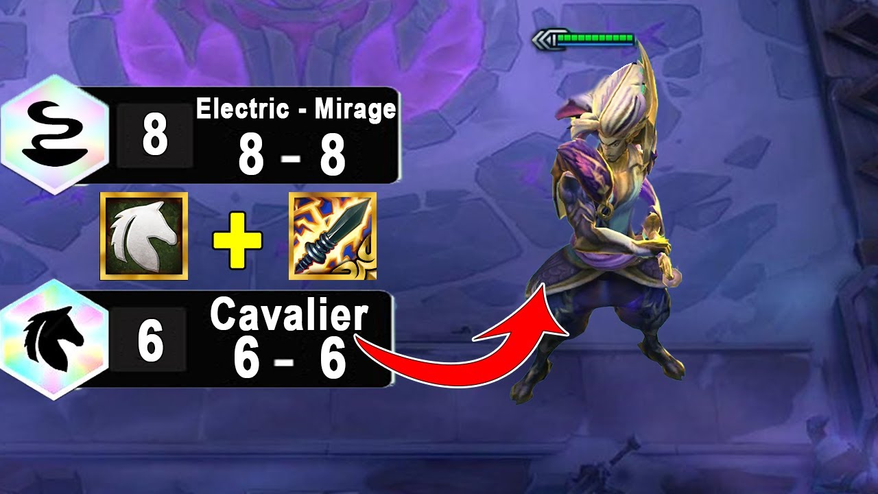 8 Electric Mirage + 6 Cavalier Yasuo = ENEMIES DESTROY THEMSELVES | TFT ...