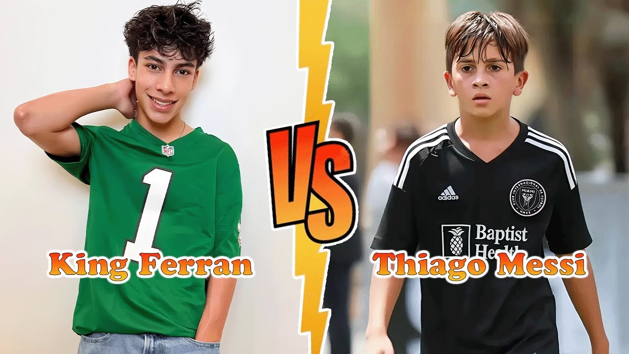 King Ferran VS Thiago Messi Transformation 👑 New Stars From Baby To ...
