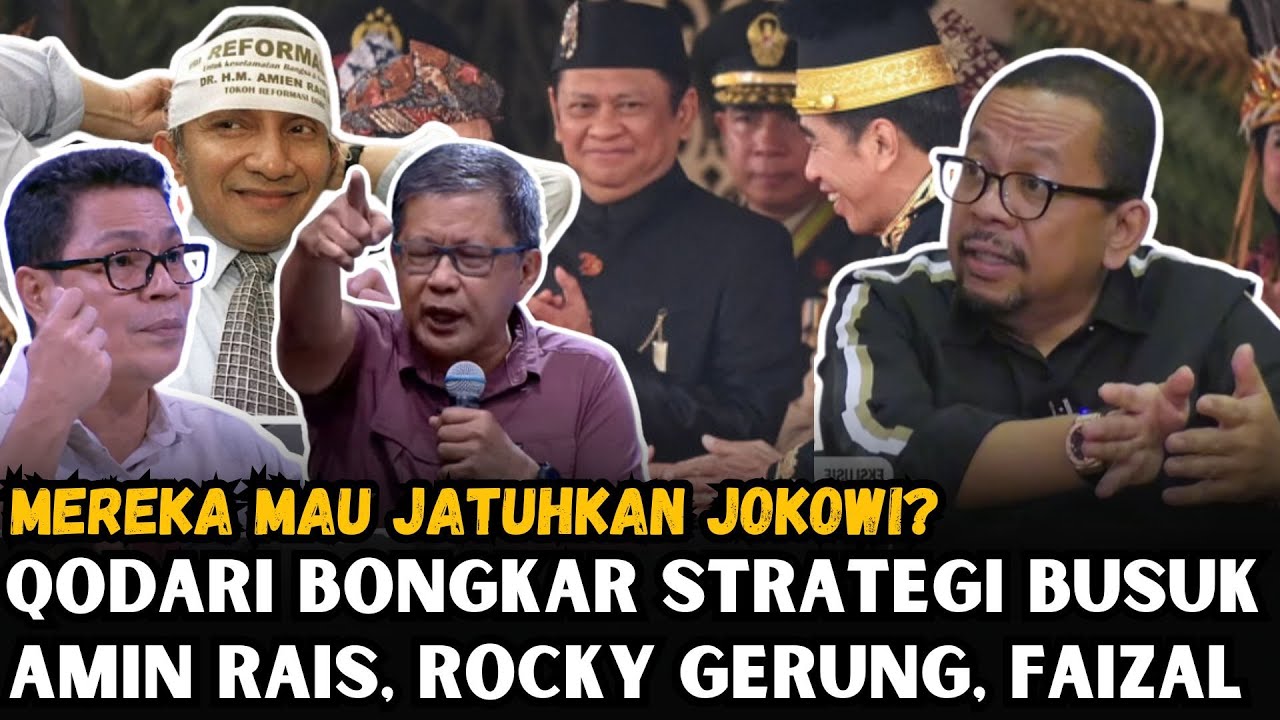 QODARI BONGKAR STRATEGI BUSUK PARA PEMBENCI JOKOWI! - YouTube