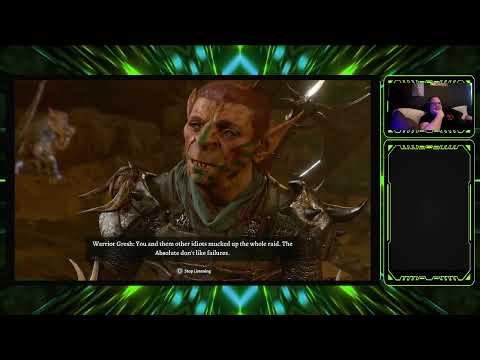 baldur's gate 3 multiplayer mayhem. come watch me herd cats, or maybe a talking brain, or maybe a ta