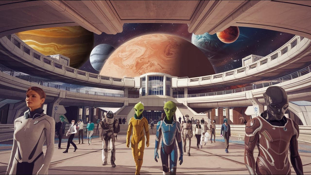 Humans Pioneer the First Intergalactic University - YouTube