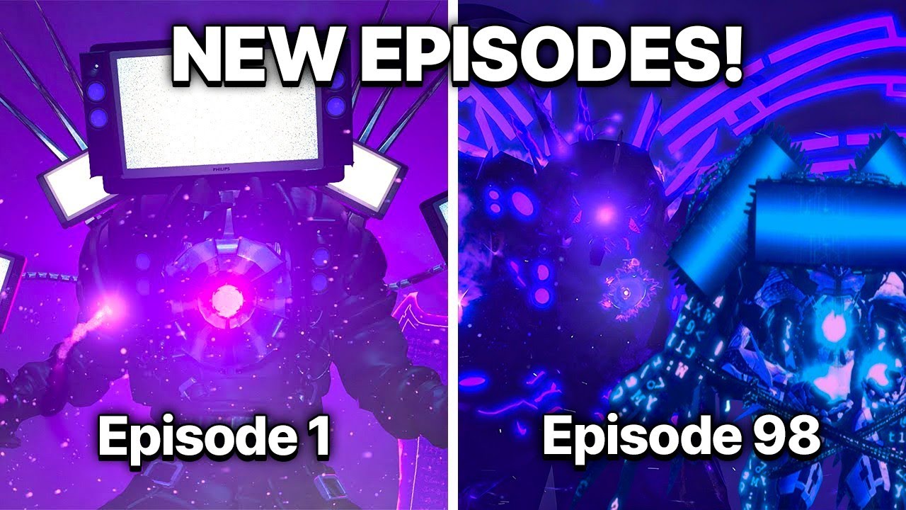 the Skibidi Wars 1 - 98 All Episodes: Titan Computerman vs Tri-Titan ...