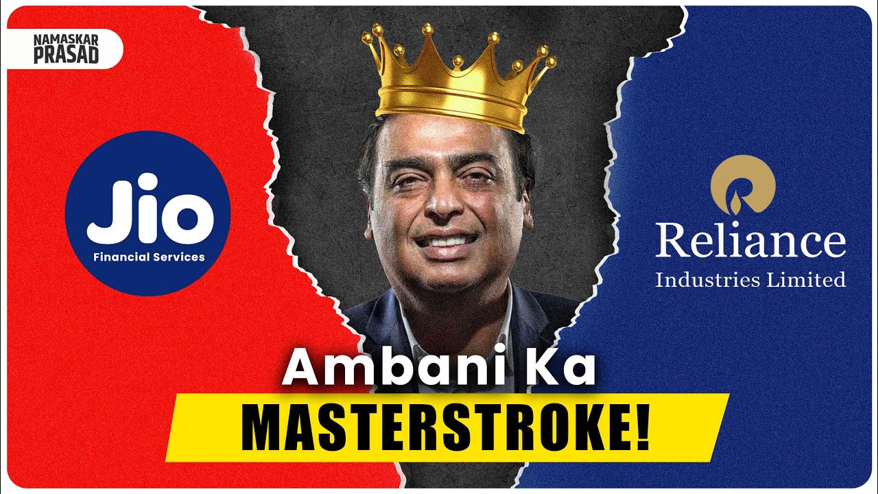 Reliance Jio Financial DEMERGER Explained 1 60 000 CRORE Ki