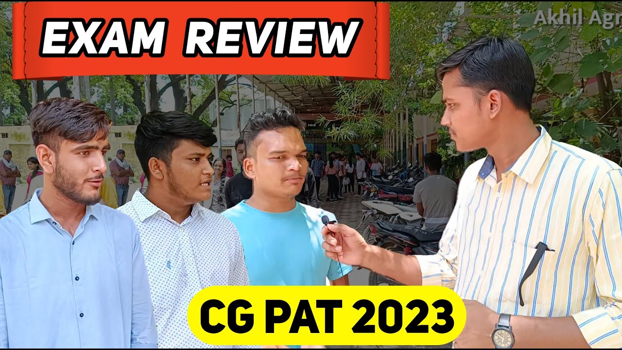 CG PAT 2023 Exam Review 🔥 Pre Agriculture Test | Easy Vs Hard #cgpat # ...