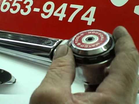 MATCO Torque Wrench TRD600R 3/4" Drive - YouTube