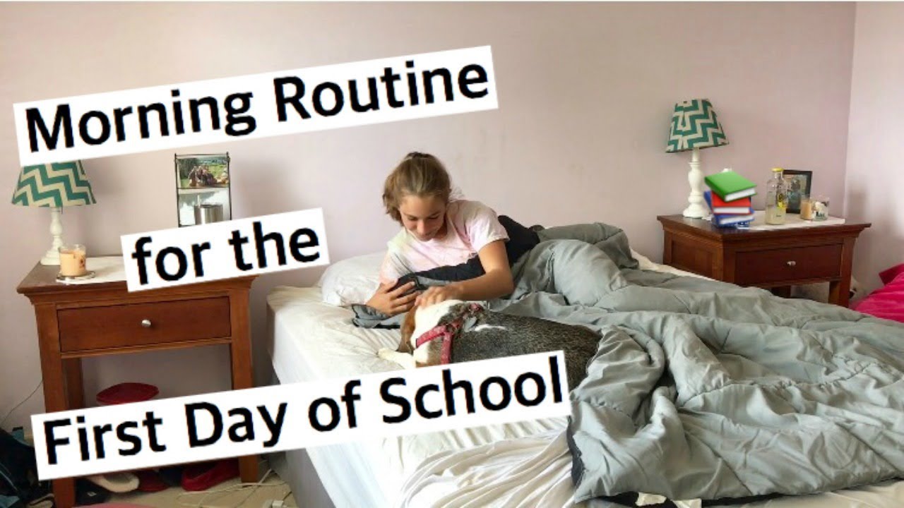 First Day of School Morning Routine! - YouTube