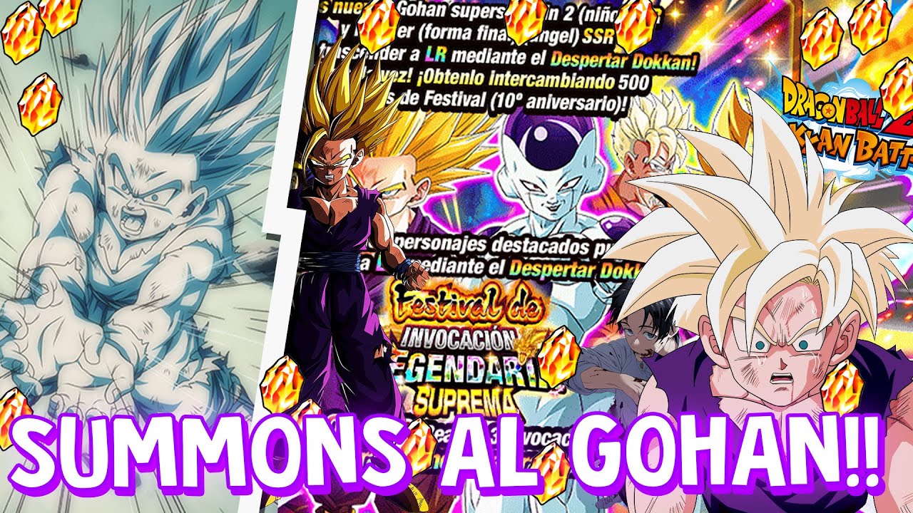 QUIERO A ESE GOHAN ‼️ | SUMMONS +300 DRAGON STONES y +30 TICKETS BANNER ...