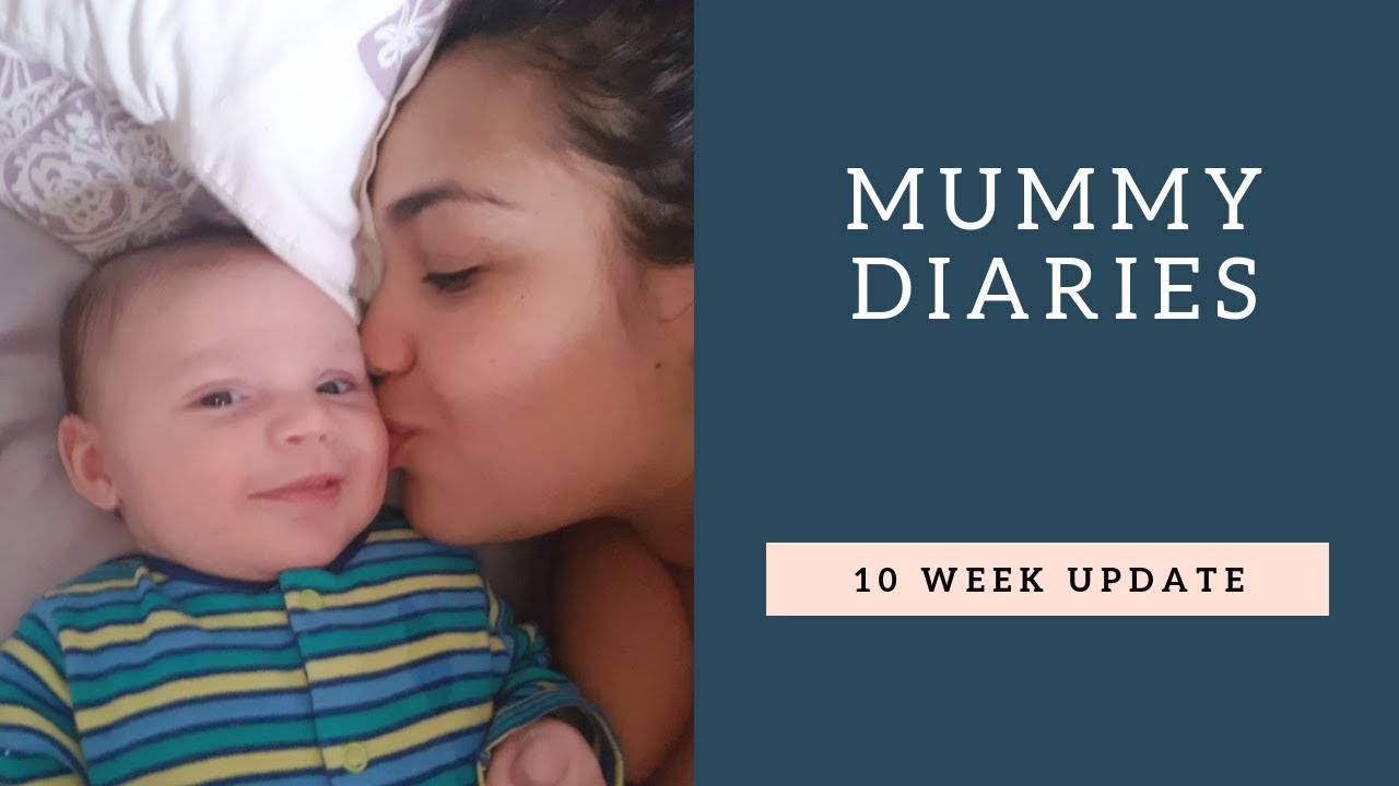 10 week new born baby boy update | Amanda Lewis - YouTube