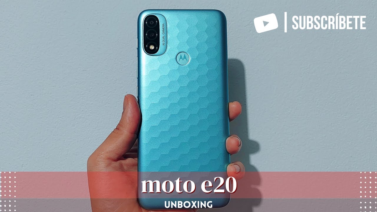 Unboxing del moto e20 - YouTube
