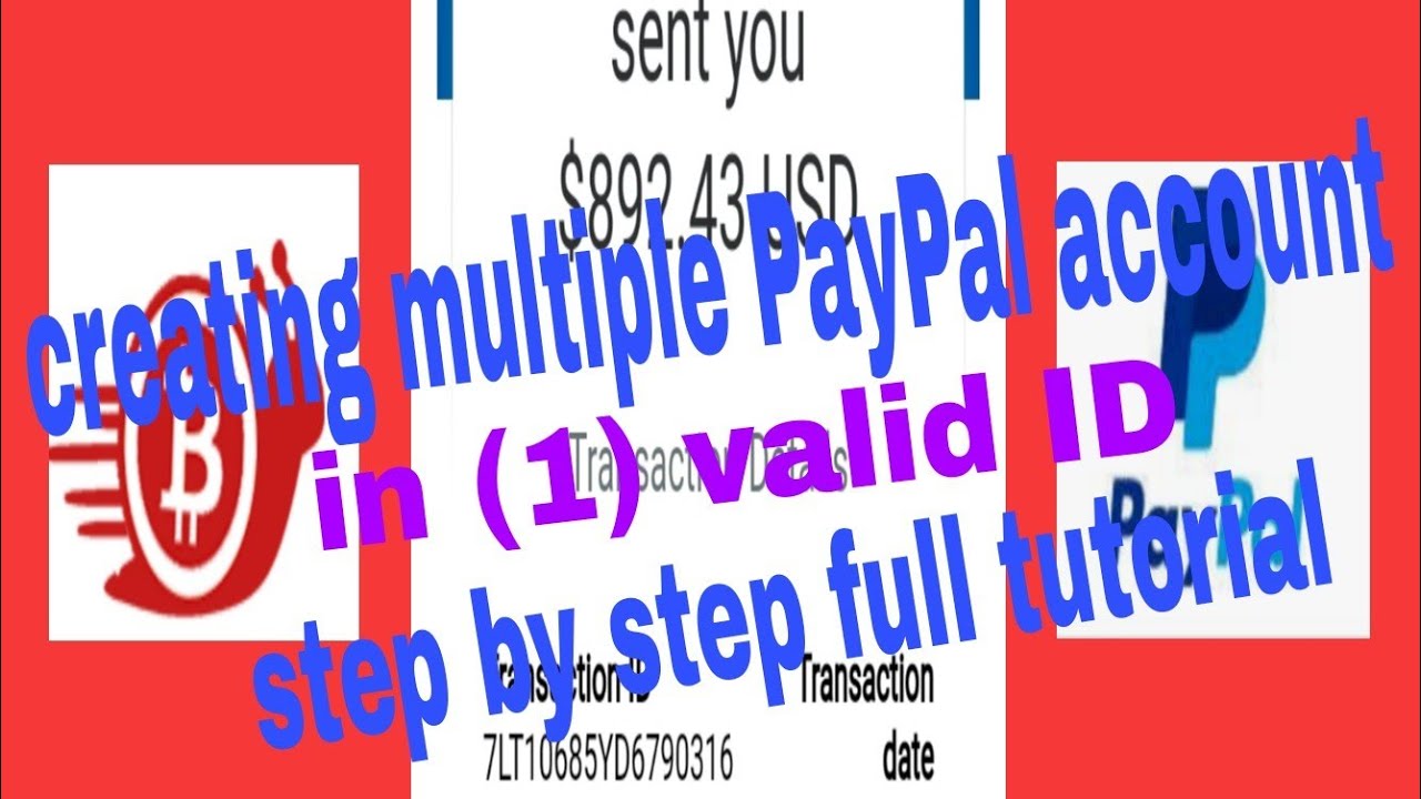 How to create multiple PayPal for Tirlu exchange? - YouTube