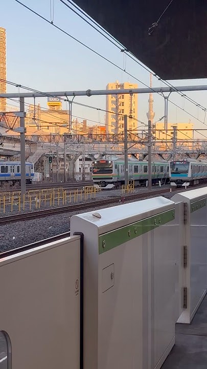 E233系1000番台、E231系、E531系 日暮里駅発車&通過 #鉄道 #車両 #電車 #列車 #train #shorts - YouTube