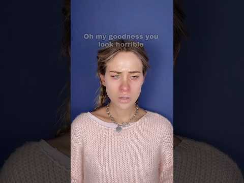 Have you ever faked being sick? #viralvideo #transformation #makeuptutorial