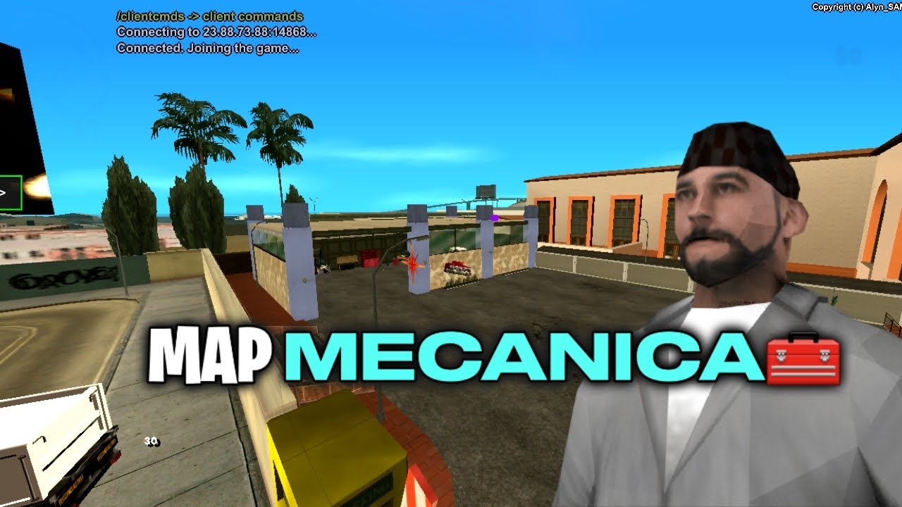 [ MAP ] MECANICA EM LS SAMP😍 - YouTube